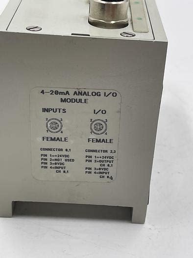 Used MA Analog I O Module MA Analog I O Module For Sale At ND Industrial Surplus