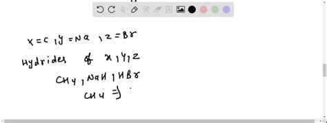 ⏩solved The Three Elements X Y And Z With Electronic Configurations… Numerade