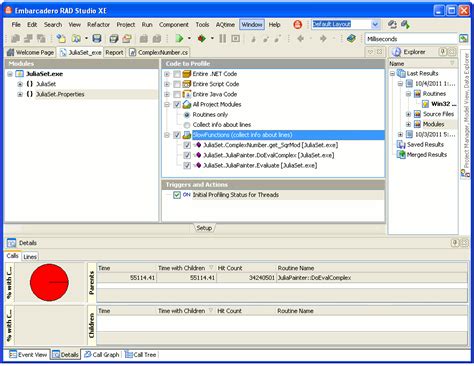 Searching For Performance Bottlenecks Tutorial 3 Further Analysis Aqtime Documentation