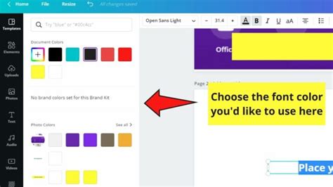 How To Change The Text Color In Canva Step By Step Tutorial
