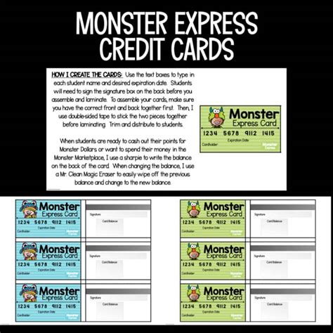 Monster Marketplace Classroom Management Economy System Class Dojo