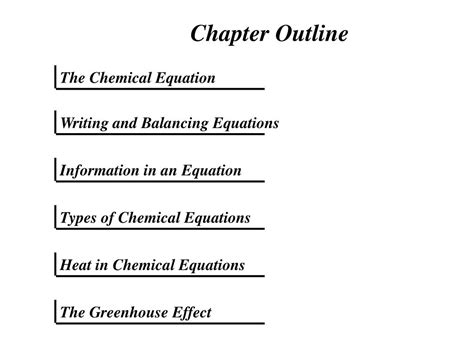 PPT Chemical Equations PowerPoint Presentation Free Download ID