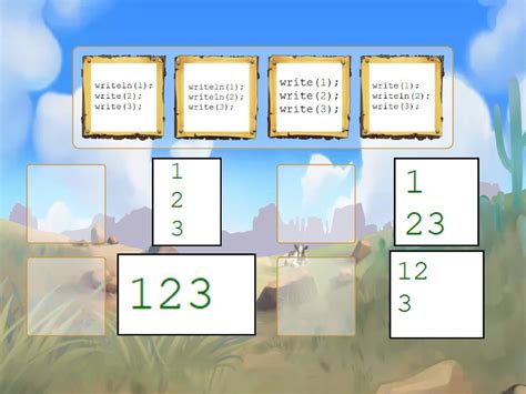 Команды Write Writeln в Pascalabc Match Up