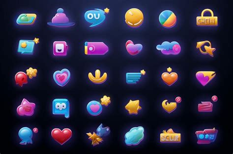 Premium Photo Enhancing Online Interaction A Comprehensive Vector Set