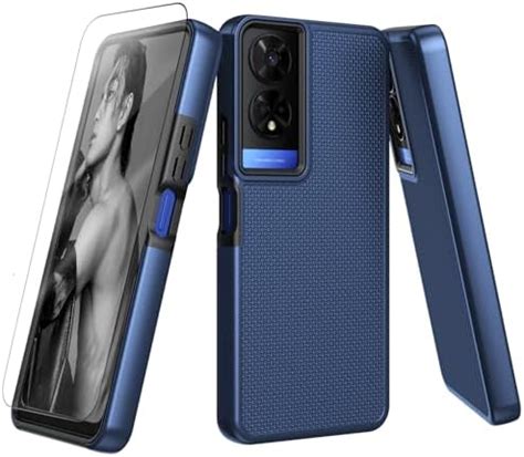 Amazon Com Case For TCL 50 XE 50XE 5G Phone Case With Tempered Glass Screen Protector Folding