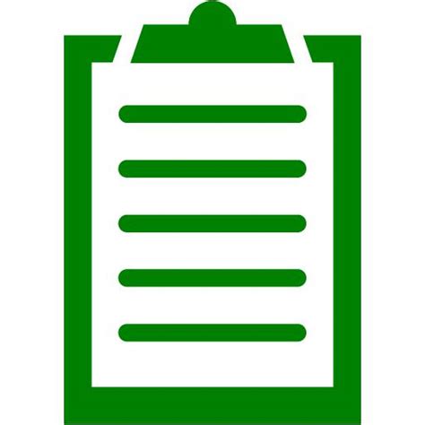 Green Notepad 2 Icon Free Green Notepad Icons