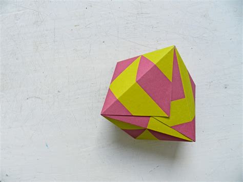 KAAM Hand Made D I Y Origami Triangle Box