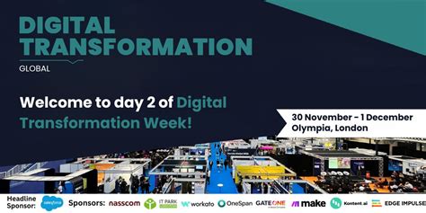 Digital Transformation Week On Linkedin Digitaltransformationweek Digitaltransformation