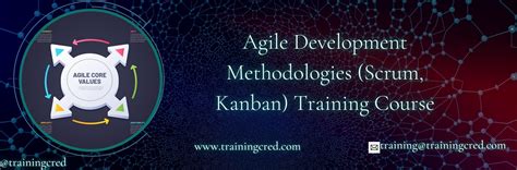 agile development methodologies scrum kanban course