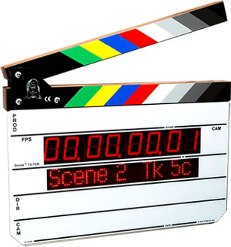 Download Digital Clapperboard Scene Indicator
