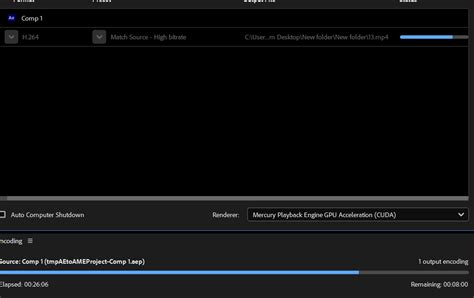 Rendering In After Effects Is Taking Ages Adobe Community 15160794