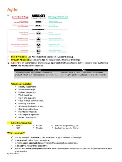 agile summary pdf scrum software development agile software development