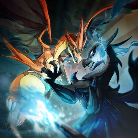 Mega Charizard X And Y By Dragibuz On Deviantart