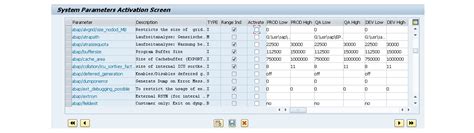 SAP System Parameters Analyzer AuditBOT
