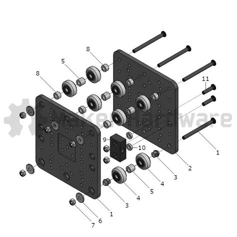 manuals 2 0 2 y axis and a axis gantry assembly part 1 [maker hardware]