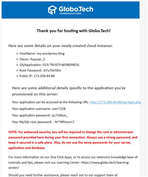 How To Use Our Drupal One Click App Globo Tech