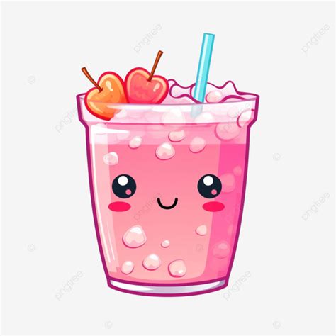 Linda Bebida Kawaii Png Dibujos Beber Kawaii Lindo Png Imagen Para