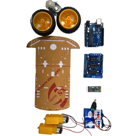 Bluetooth Controlled Diy Arduino Car Kit Robocraze