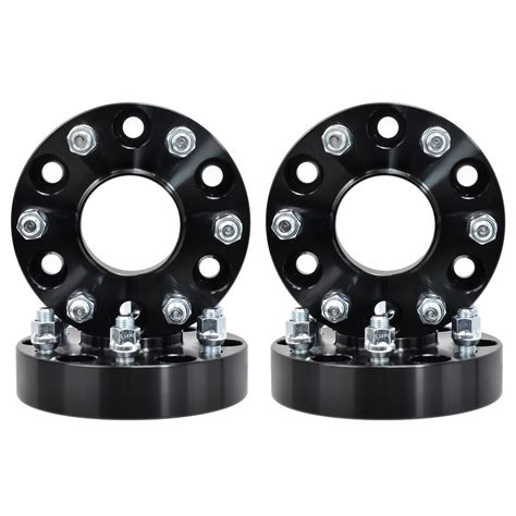 4 15 6 Lug Hubcentric Black Wheel Spacers Adapters 6x135 For Ford