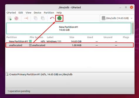 How To Create A Windows 1011 Bootable Usb On Ubuntu Using Gparted