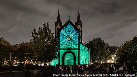 Christie Projection Technology Powers Eye Catching Exhibits At Pragues Signal Festival