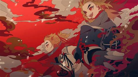 Rengoku Aesthetic Desktop Wallpapers Wallpaper Cave