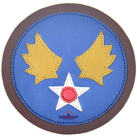 Usaaf Wwii Hap Arnold Hq Air Force Shoulder Patch Fivestar Leather