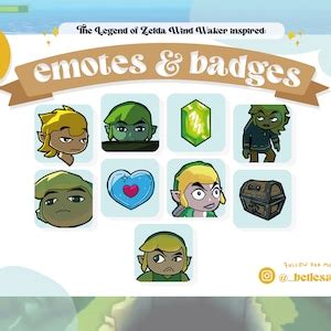 Wind Waker Zelda Emotes Funny Twitch And Discord Emotes 9 Tloz Sub