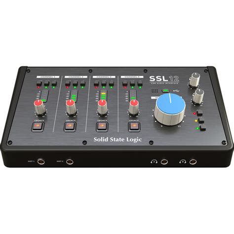 Interfaz De Audio Ssl 12 Usb Easa Tienda Online