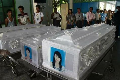 အမြန်လမ်းတွင် ကားမီးလောင်၍ ရုတ်တရက်ဆုံးပါးသွားသော သူများ၏ နောက်ဆုံးခရီး Myanmarload