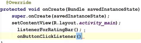 Ratingbar In Android