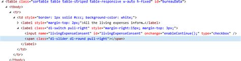 C Xpath To Click Toggle Button In Web Table Stack Overflow