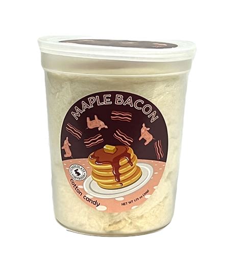 Cotton Candy Maple Bacon Exotic Snack Guys