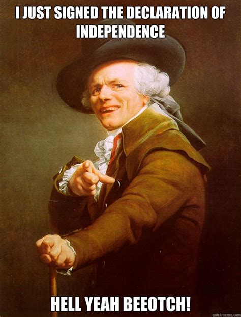Declaration Of Independence Meme