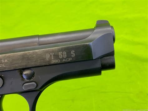 Taurus Pt 58 S Pt58s 12 Round Pt58 380 Acp Auto 4 In Blued Wood Grip