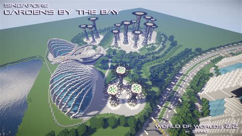 Singapore Gardens By The Bay Minecraft Map