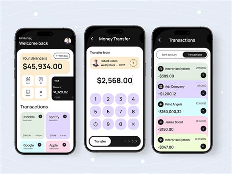 Finance App Uiux Design On Behance