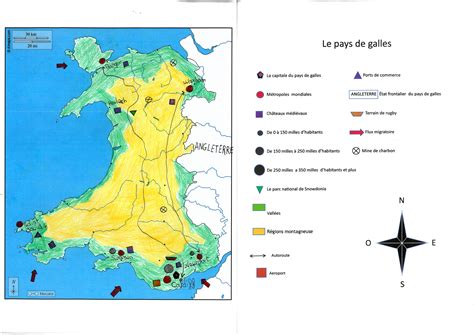 Pays De Galles Gennes A Concours Carto