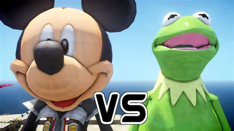 Kermit The Frog And Mickey Mouse