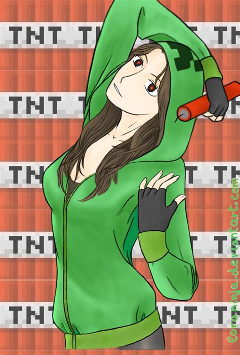 Creeper Girl By Loraninja On Deviantart