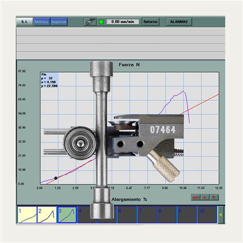 Longitudinal Extensometer Measuring Small Extensions Mfa 2