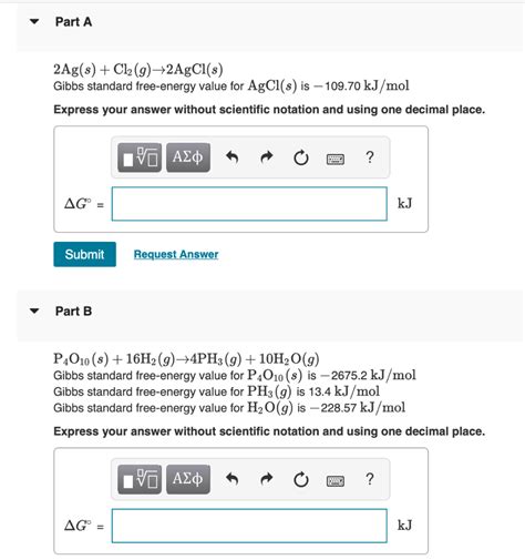 Solved Using Given Data Calculate The Change In Gibbs Chegg
