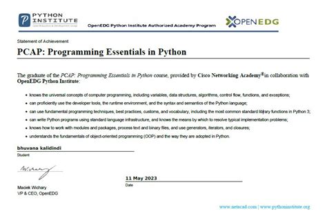 Bhuvana Kalidindi On Linkedin Ciscocertified Python