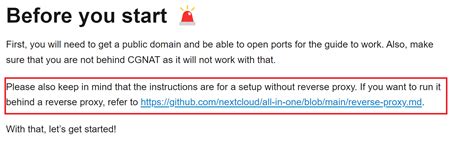 domain does not point to this server or the reverse proxy is not configured correctly see the