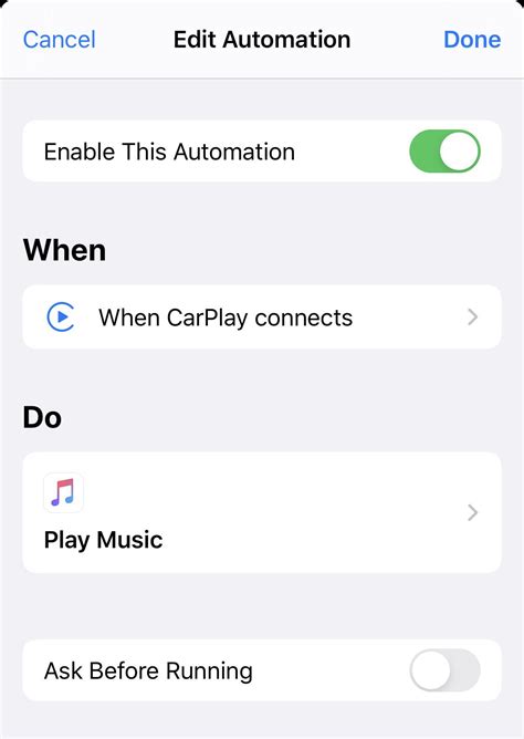 Using Siri Shortcut Automations To Stop The Same Song From Playing Every Time I Start My Car As