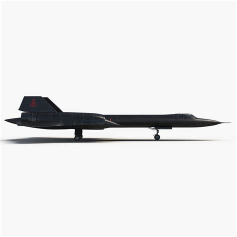 Sr 71 Blackbird Rigged 3d Model 149 Unknown Max Free3d