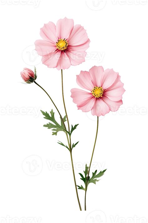 Cute Pink Flowers Isolated Png