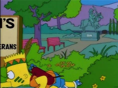Barts Girlfriend 2f04 The Simpsons Last Exit To Springfield