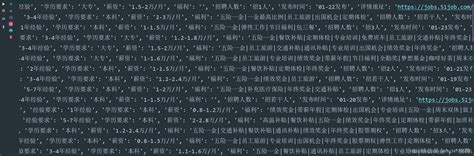 python怎么爬取前程无忧招聘信息 大数据 亿速云