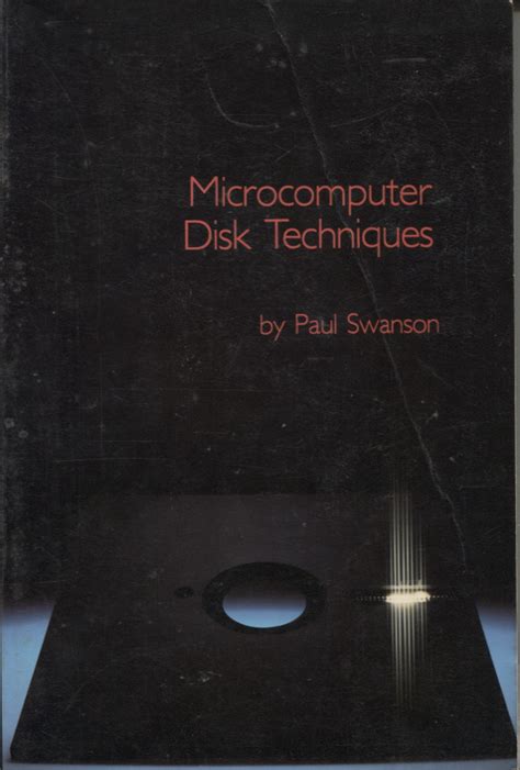 Microcomputer Disk Techniques Book Computing History